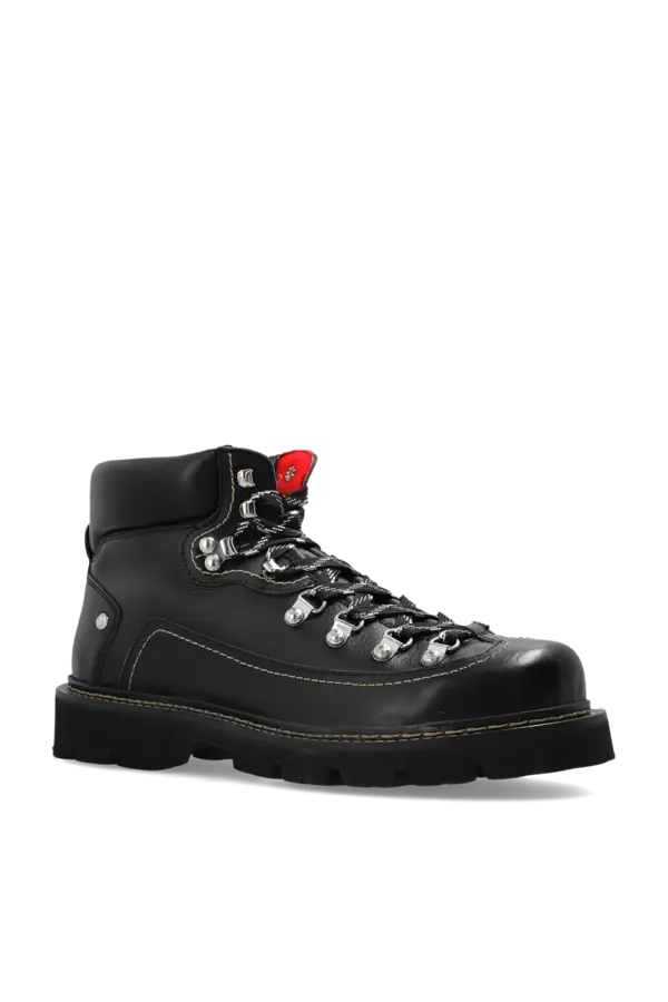 Dsquared2 Canadian" Leather Ankle Boots
