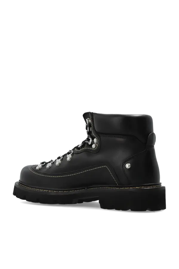 Dsquared2 Canadian" Leather Ankle Boots