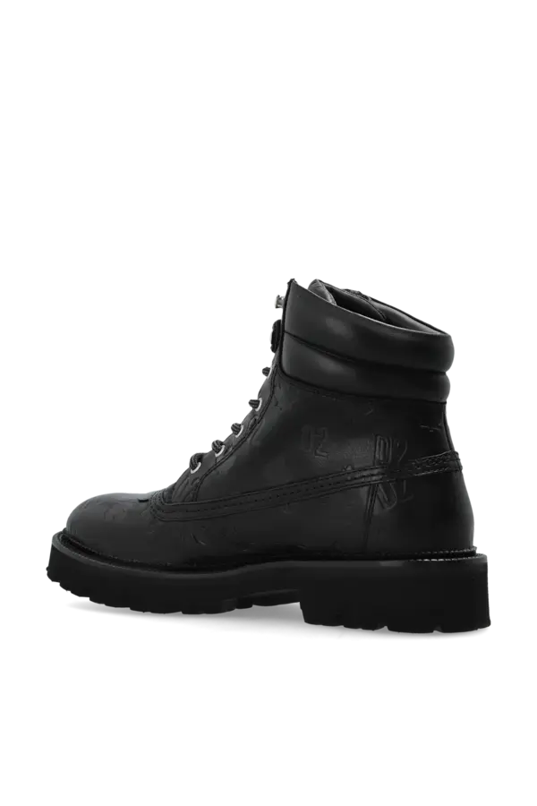 Dsquared2 Leather Shoes " Monogram