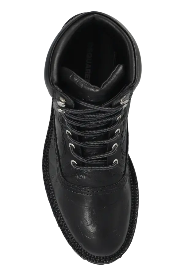 Dsquared2 Leather Shoes " Monogram