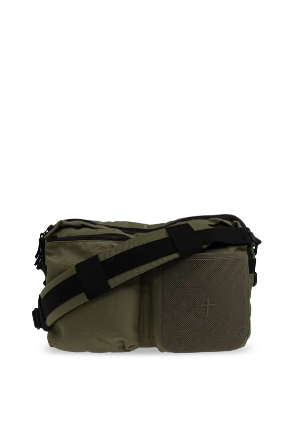 Stone Island Bag With Logo - Green