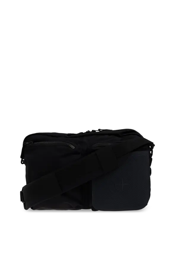 Stone Island Bag With Logo - Navy Blue