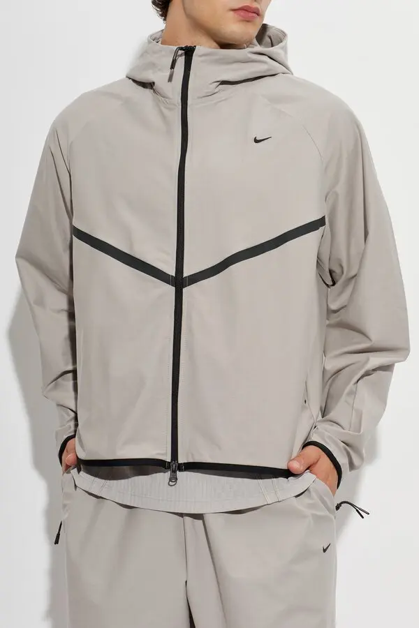 Nike Hooded Jacket With Black Trims