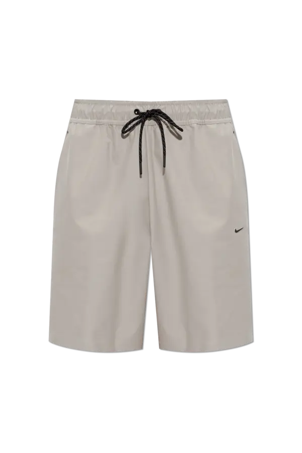 Nike Shorts With Logo - Grey