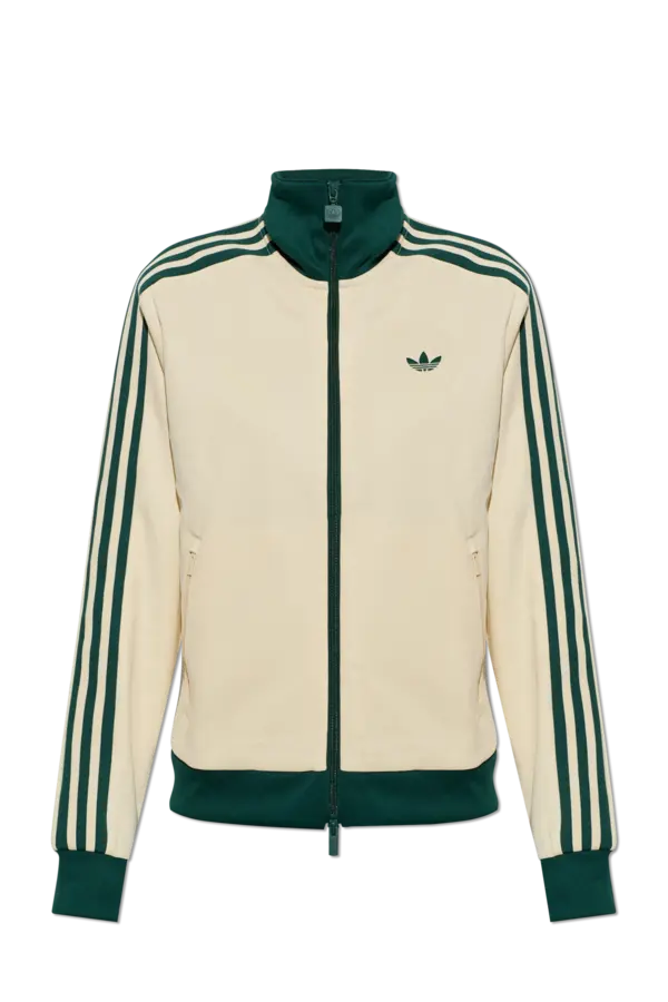 ADIDAS ORIGINALS Sweatshirt With Embroidered Logo - Yellow