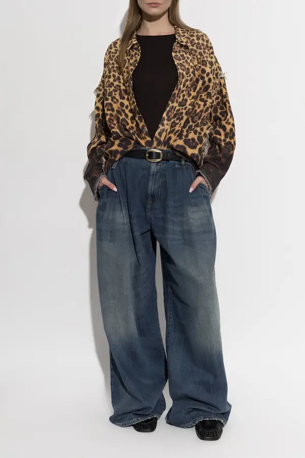 R13 Flared Leg Jeans
