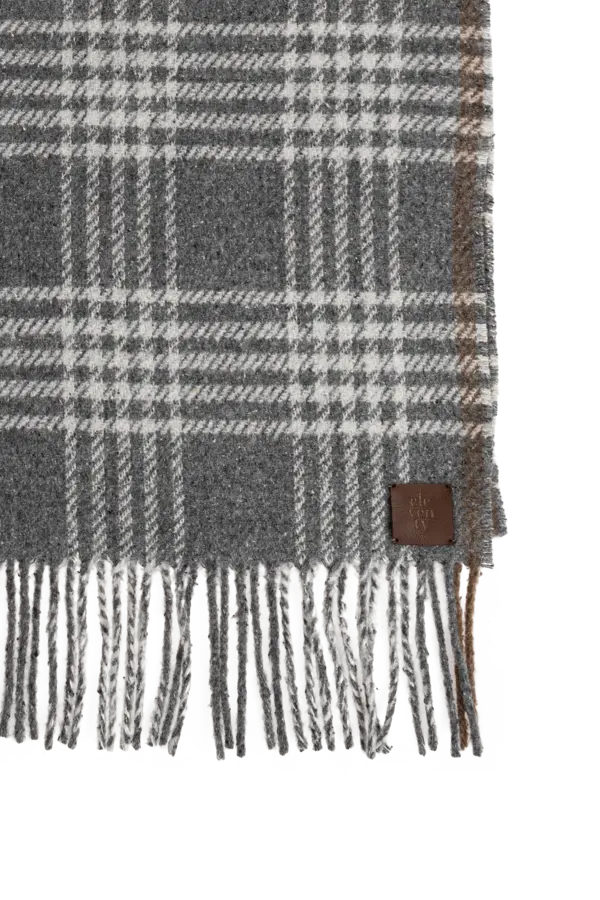 Eleventy Scarf With Fringes