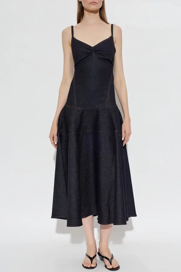 Jacquemus De-nimes Pina’ Denim Dress