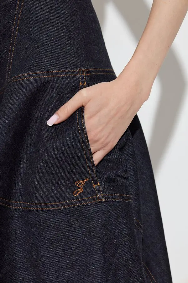 Jacquemus De-nimes Pina’ Denim Dress
