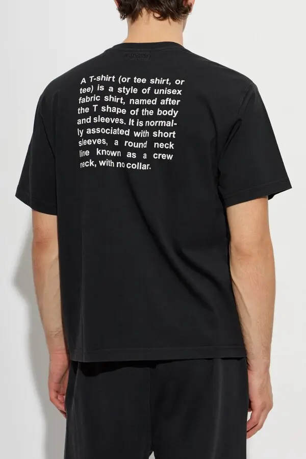 Vetements Cotton T-shirt