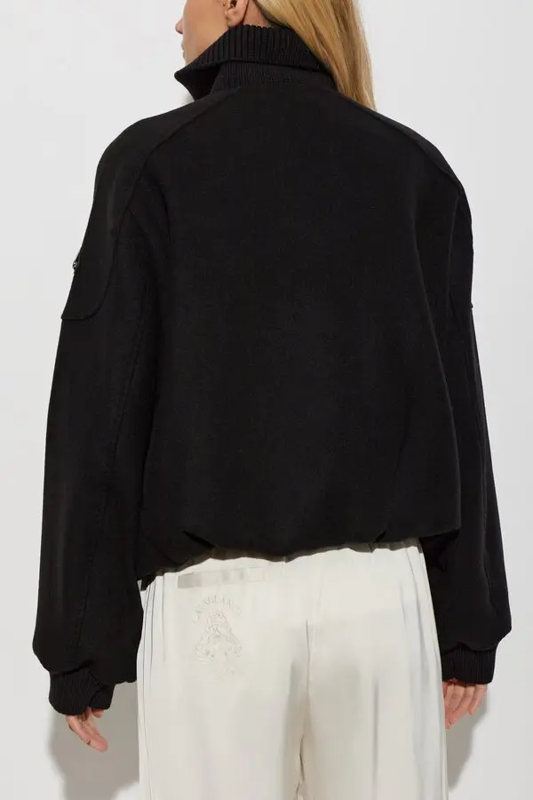 Moose Knuckles Wool Jacket With Patch