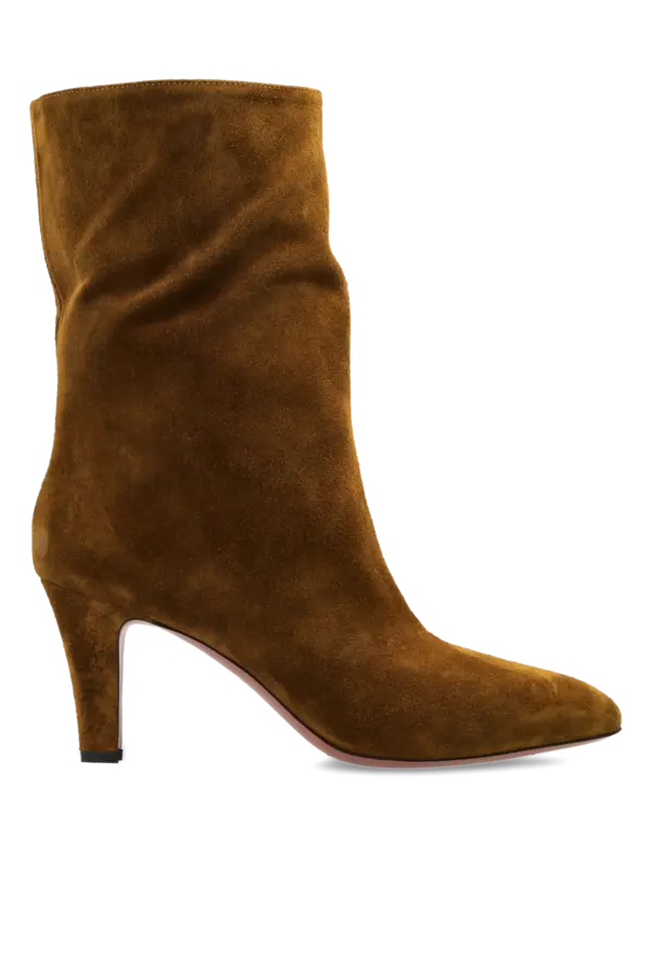 Paris Texas Roxy’ Heeled Ankle Boots - Brown