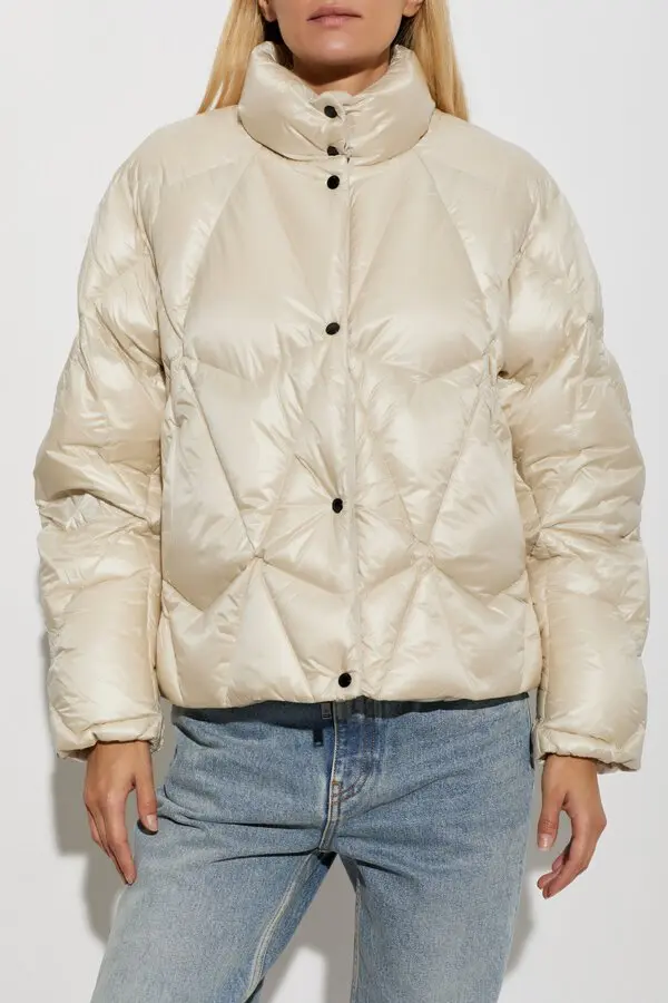 Moose Knuckles Quilted Jacket With Patch