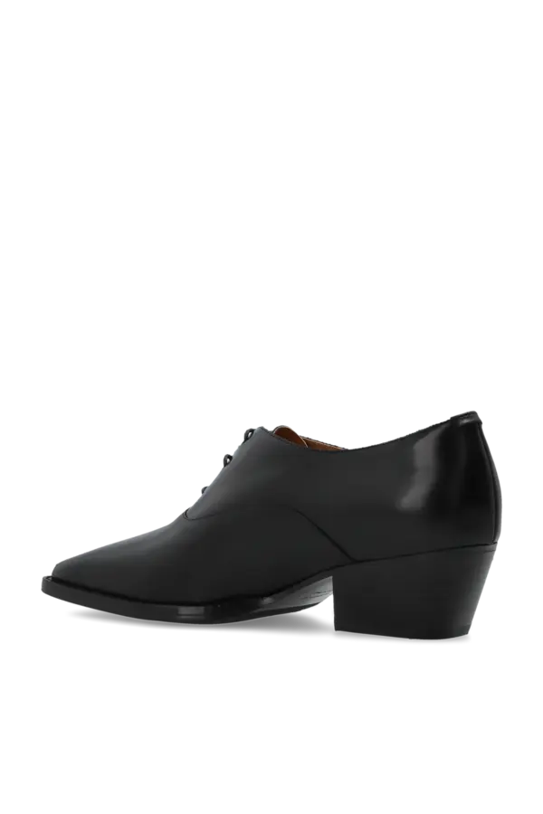 JIL SANDER Becky' Leather Lace-up Heels