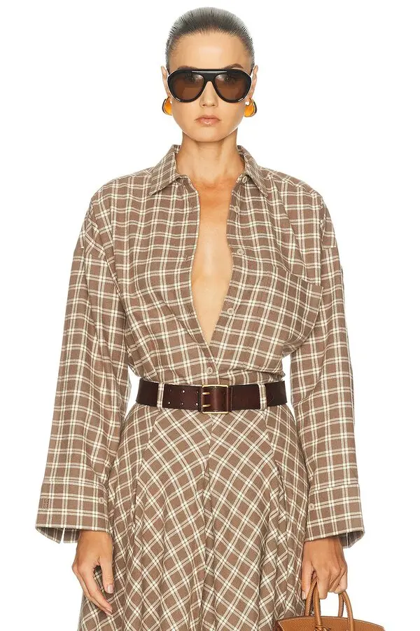 BY MALENE BIRGER Derris Shirt Flannel