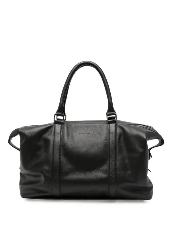 LES DEUX Leather Weekend Bag - Black