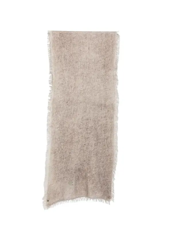 Avant Toi Scarf Bicolor Cashmere 'caruba Ice - Brown
