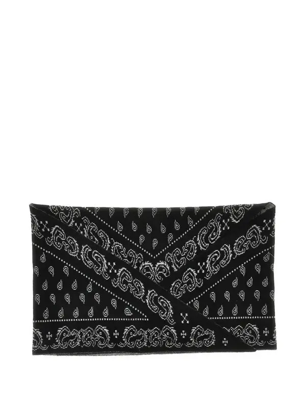 Guest In Residence Scarf Cashmere "the Wild Rag - Black