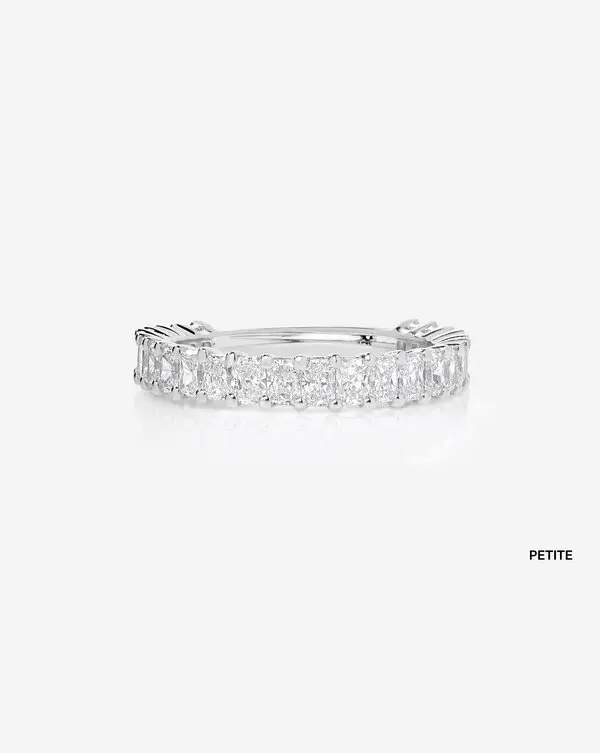 Ring Concierge Radiant Lab Diamond Band Wedding Ring - Platinum