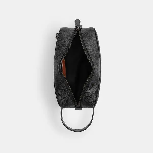 COACH OUTLET Travel Kit In Signature Canvas With Patches