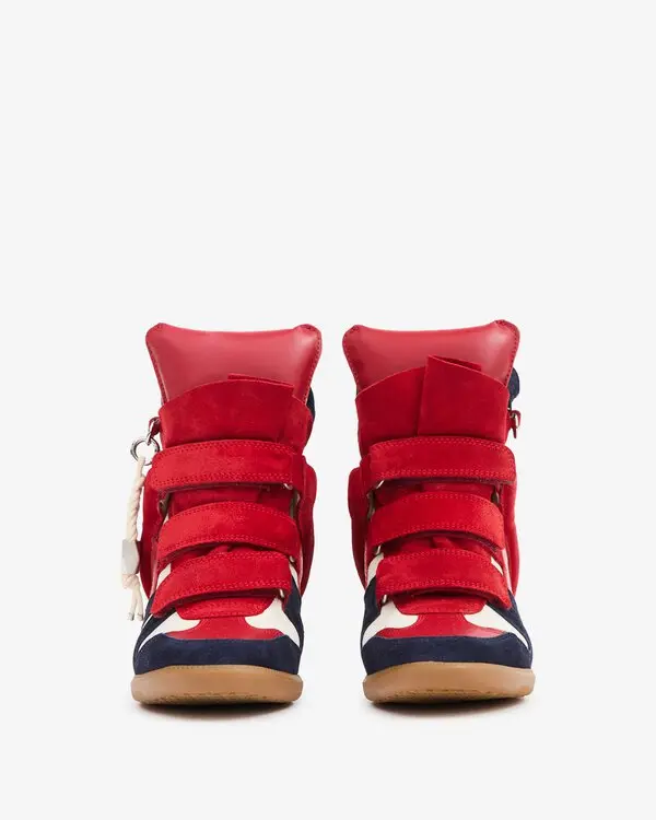 Isabel Marant Étoile Bekett Ring Sneakers - Red-navy