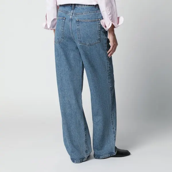 RÓHE Bruun Baggy Jeans In Heritage