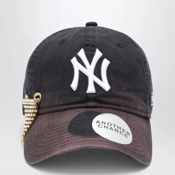 ANOTHER CHANCE Baseball Cap With Embellished Detail - Blue