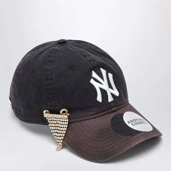 ANOTHER CHANCE Baseball Cap With Embellished Pin