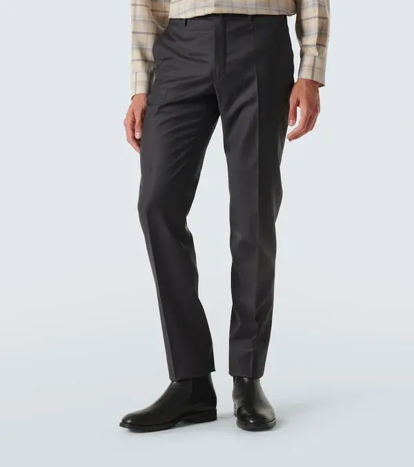 SLOWEAR Virgin Wool Tapered Pants