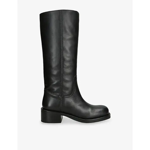 Steve Madden Riggs Leather Knee-high Boots