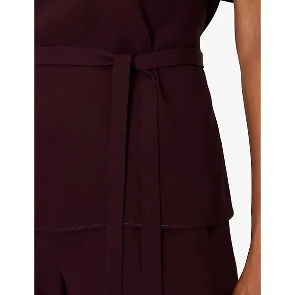 JOSEPH Atheris Tie-waist Crepe Top