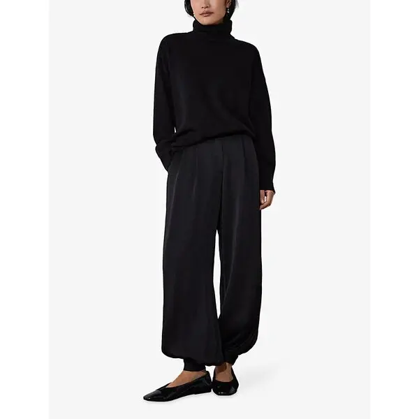 Whistles Roll-neck Knitted Cashmere Jumper
