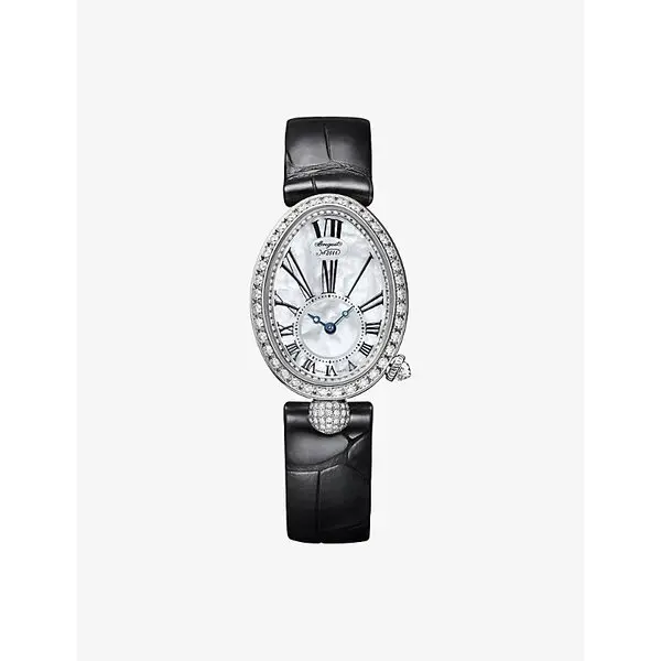 BREGUET Reine De Naples 8928 18ct White-gold And 1.474ct Brilliant-cut Diamond Automatic Watch 25mm - White Gold