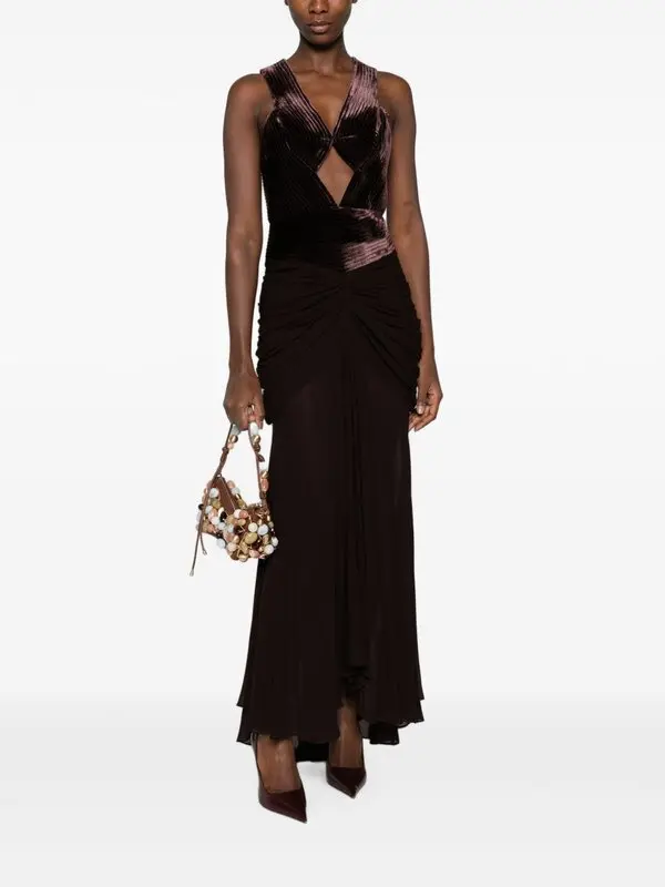 Zimmermann Valiant Draped Long Dress