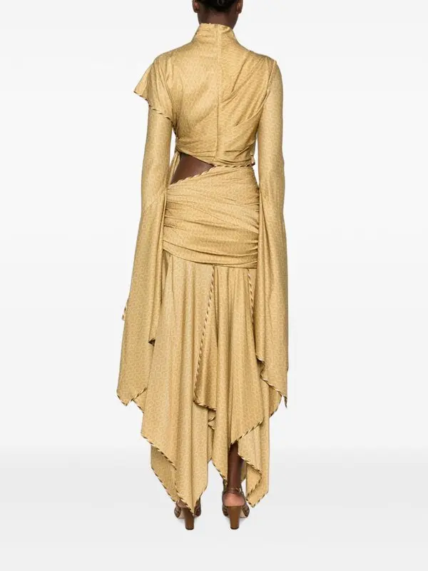 Zimmermann Valiant Printed Silk Midi Dress