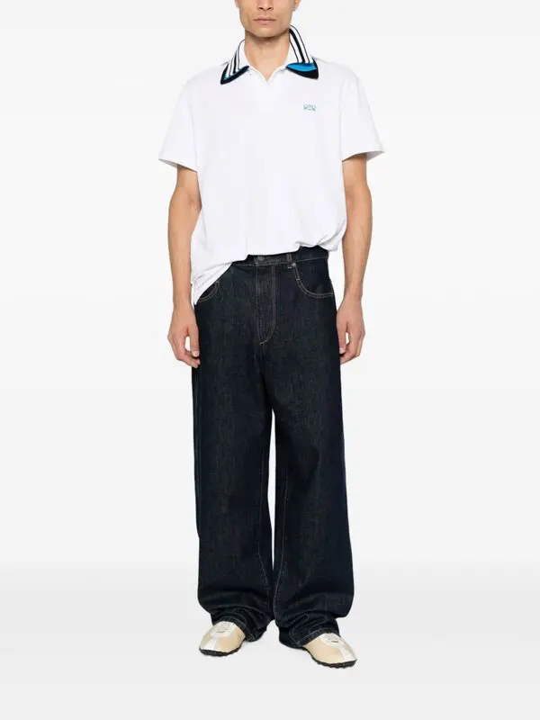 Loewe Anagram Cotton Polo Shirt