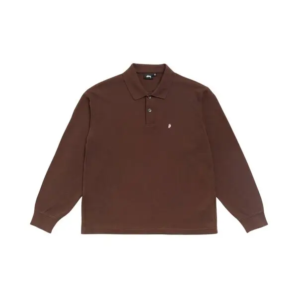 StÜssy Classic Pique Long-sleeve Polo