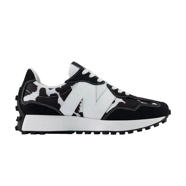 NEW BALANCE Wmns 327 'cow Print Breakfast Tea - Black