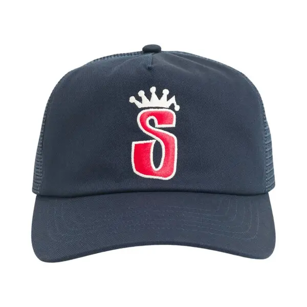 StÜssy S Crown Trucker Cap - Blue