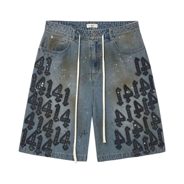 VALE FOREVER Charm Jorts 'denim