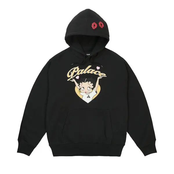PALACE Betty Boop Hoodie - Black