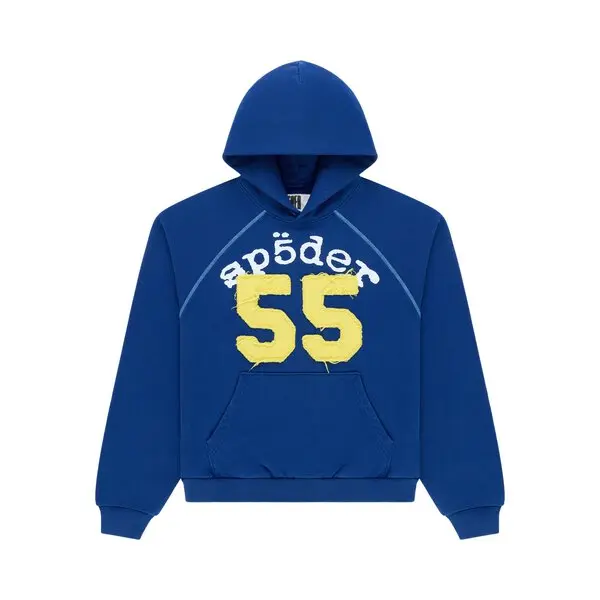 SP5DER 55 University Hoodie - Blue