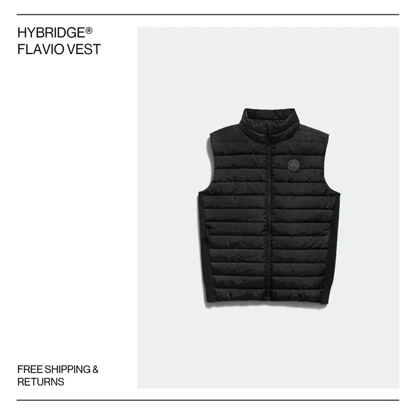 Canada Goose Hybridge Flavio Vest - Black