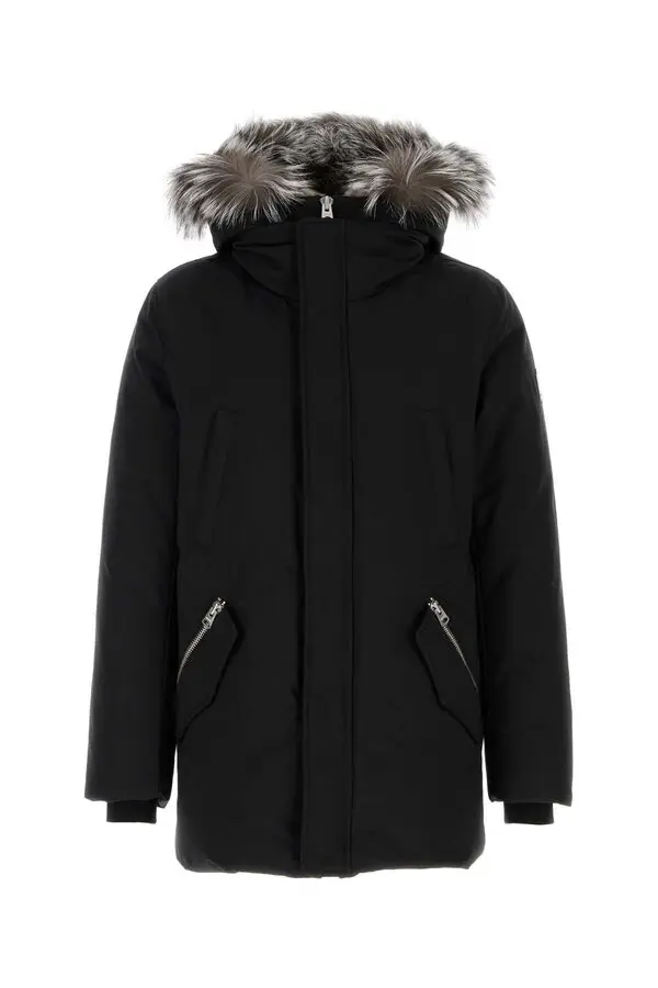 Mackage Edward Down Jacket In Nylon Blend - Black