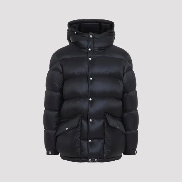 Moncler Short Down Parka Jacket - Black