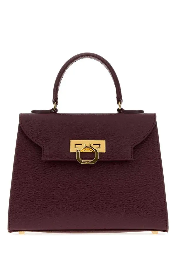 CARBOTTI Loren Leather Handbag 25 Cm X 19 Cm X 10 Cm With Shoulder Strap