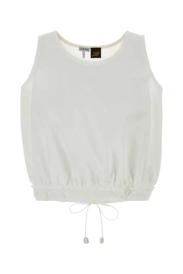 Loewe Poplin "paula" Top - White