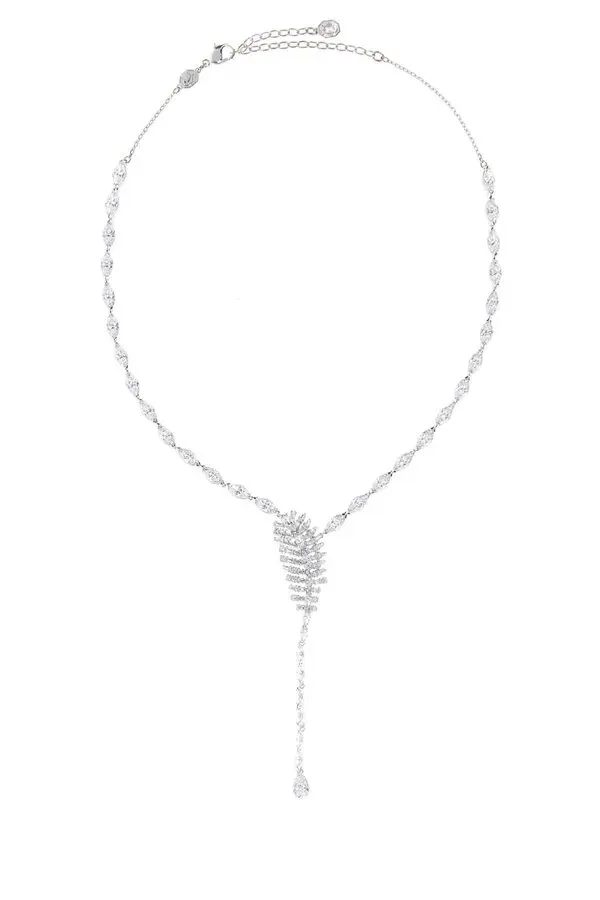 SWAROVSKI Rhodium-plated Mini Vienna Necklace - Silver