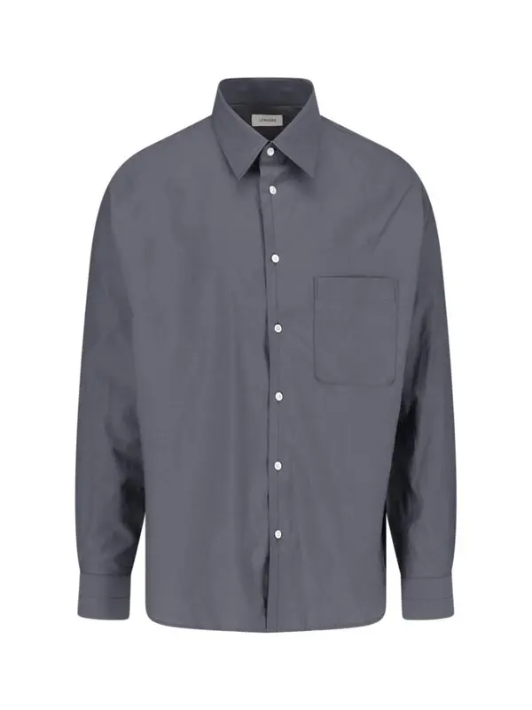 LEMAIRE Cotton Silk Button-up Shirt