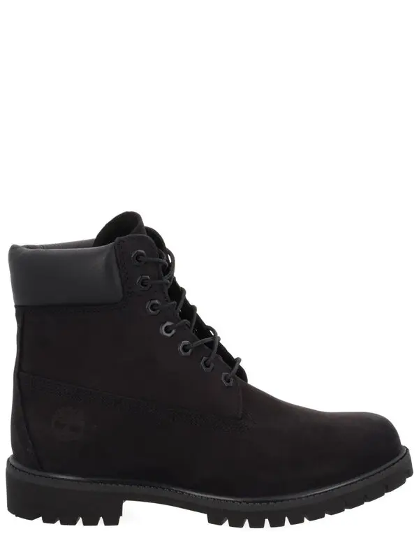 Timberland 3.5 Cm Heel 100% Leather Lace-up Rain Boot